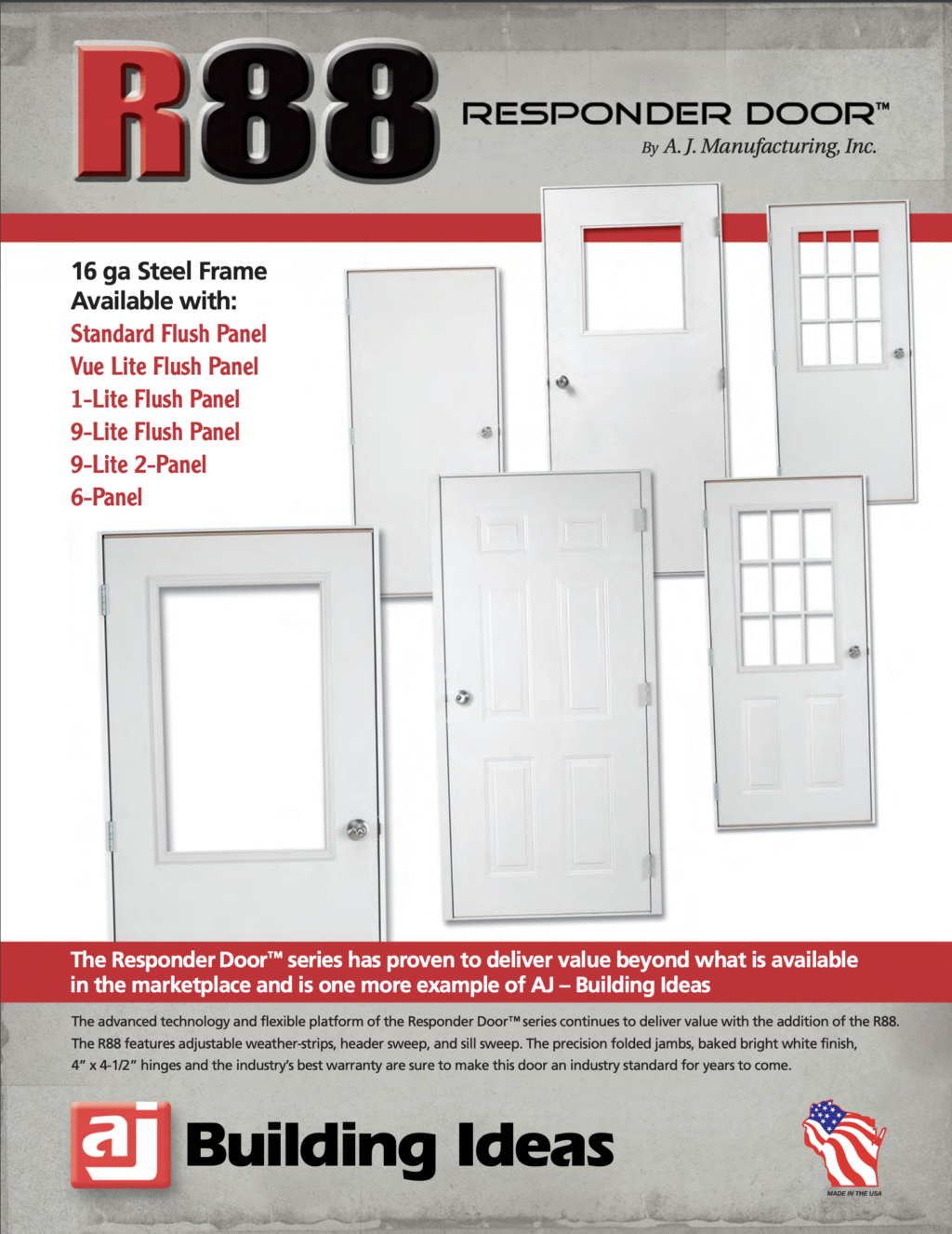 Support – AJ Manufacturing