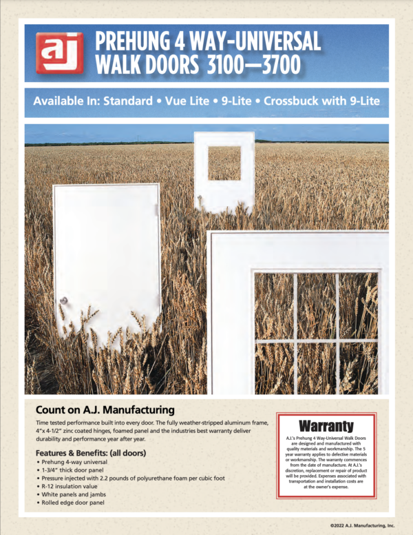 Support – AJ Manufacturing